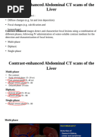 Abdominal CT Imaging Protocols Guide | PDF | Ct Scan | Abdomen
