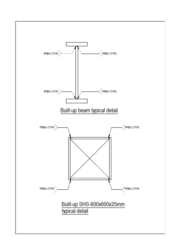 Built-up Beam Detail | PDF
