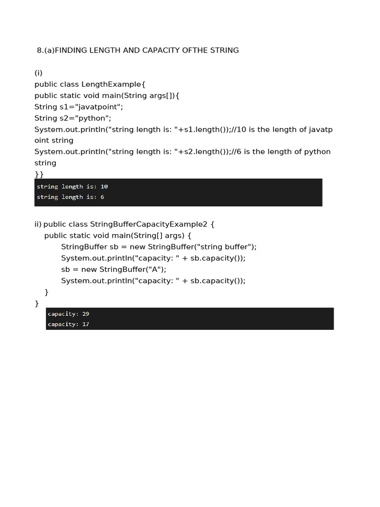OOPS2 | PDF | String (Computer Science) | Software Development