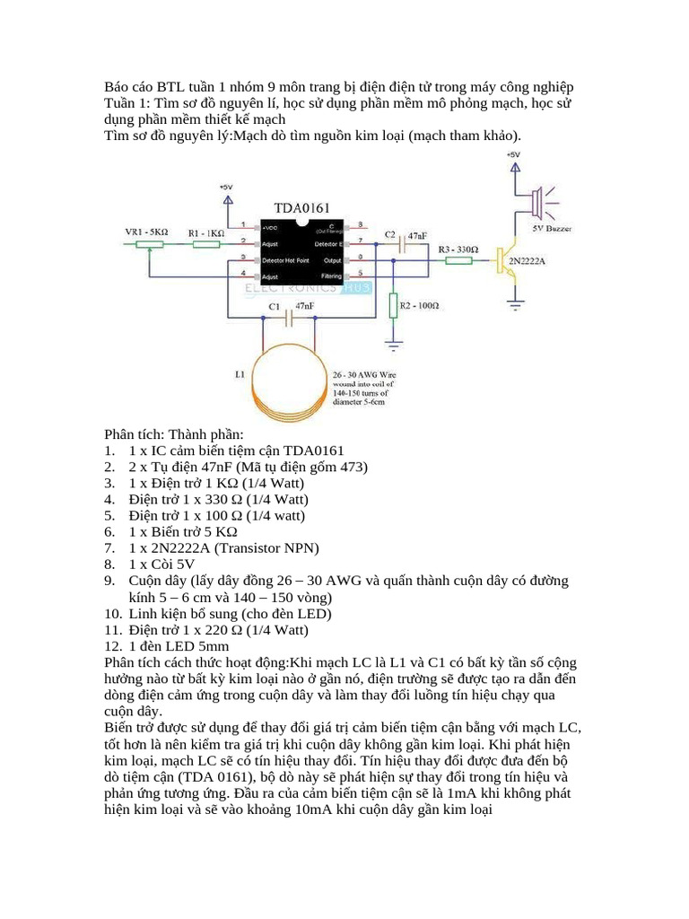 Báo cáo BTL tuần 1 nhóm 9 | PDF