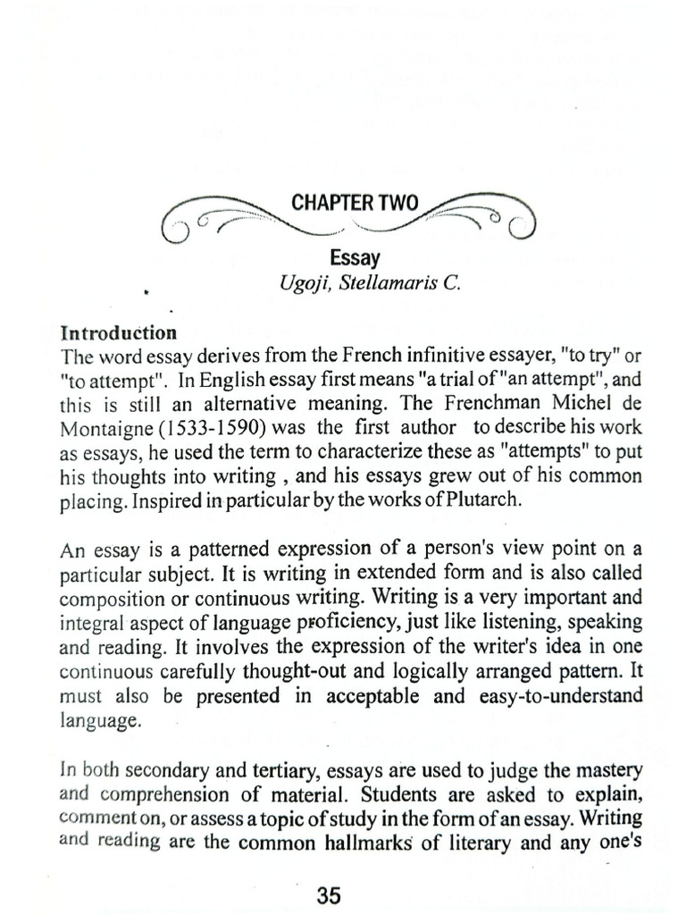 Essay Writing and Questions | PDF
