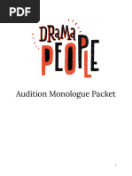 Disney Monologues | PDF