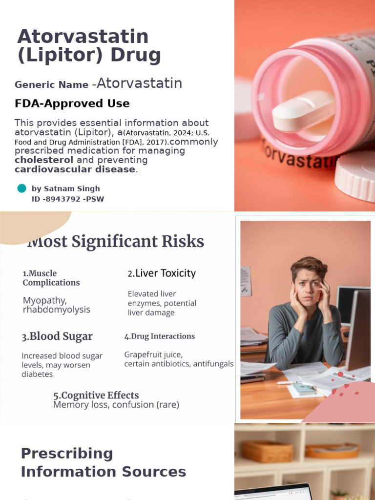 Atorvastatin (Lipitor) Overview and Guide | PDF | Clinical Medicine ...