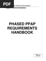 JLR Phased PPAP Requirements Handbook | PDF | Specification (Technical ...