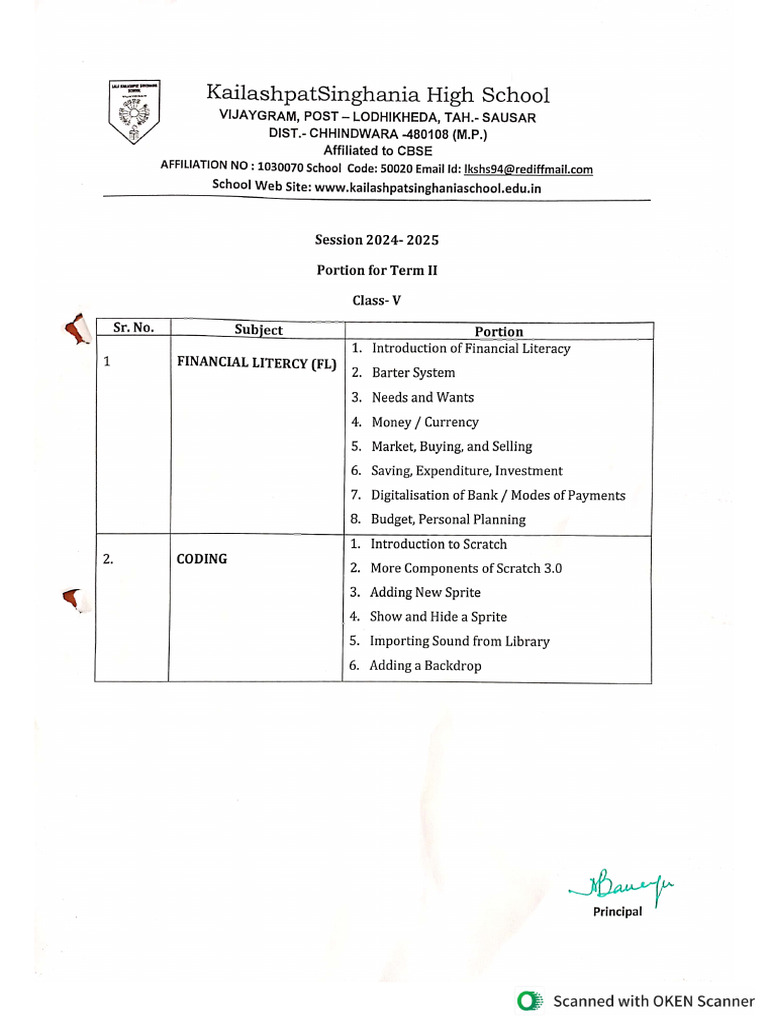 Portion For Skill Subject Grade 5 | PDF