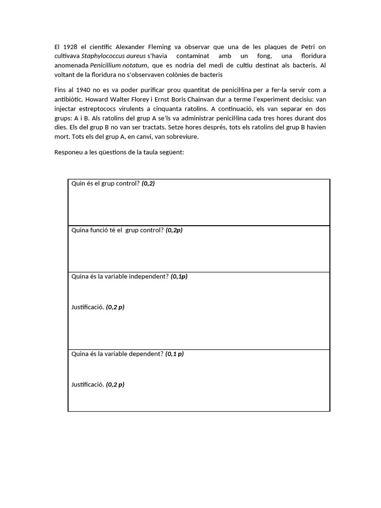 Disseny Experimental | PDF