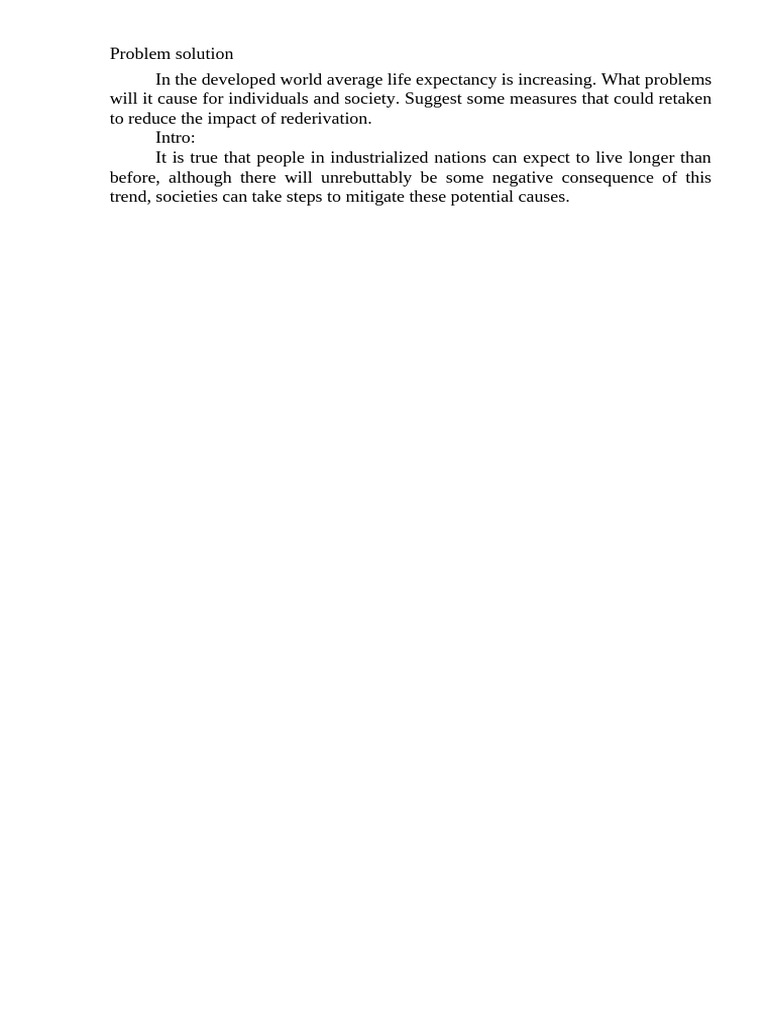 Problem Solution | PDF