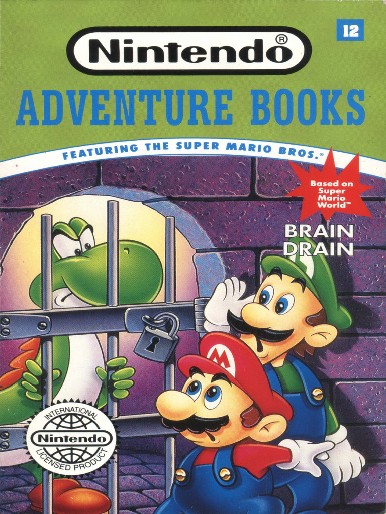 Nintendo Adventure Book #12 - Brain Drain | PDF | Mario