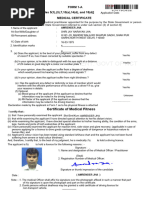 Editable - BRTA Application Form-Medical Report. (English) - PDF | PDF