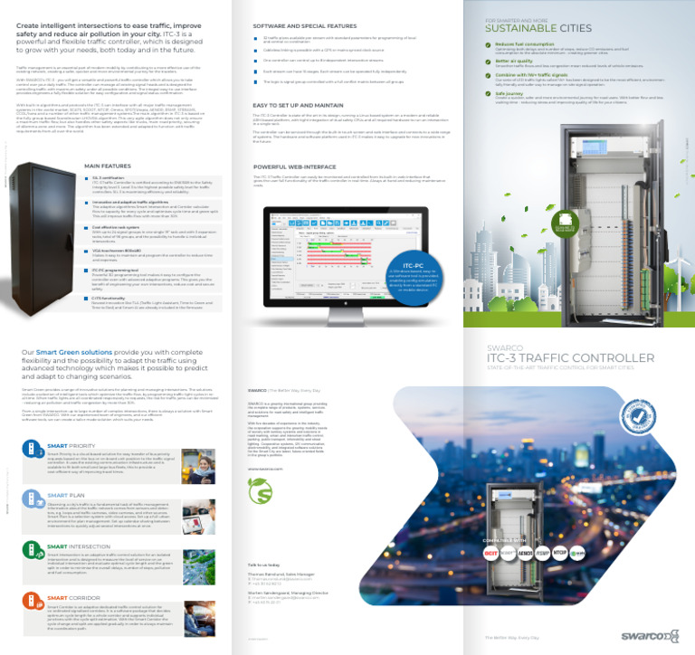 ITC-3 Brochure 6 - Pager 2022 EN | PDF | Traffic | Traffic Light