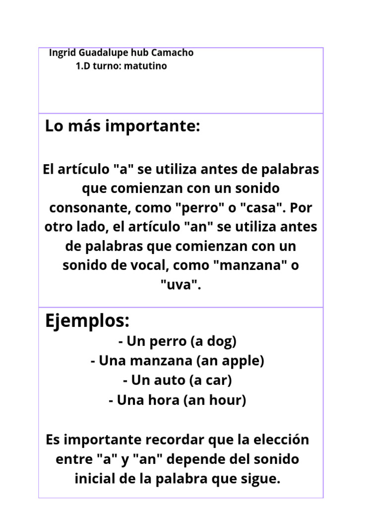 Write Down The Most Important y Example | PDF