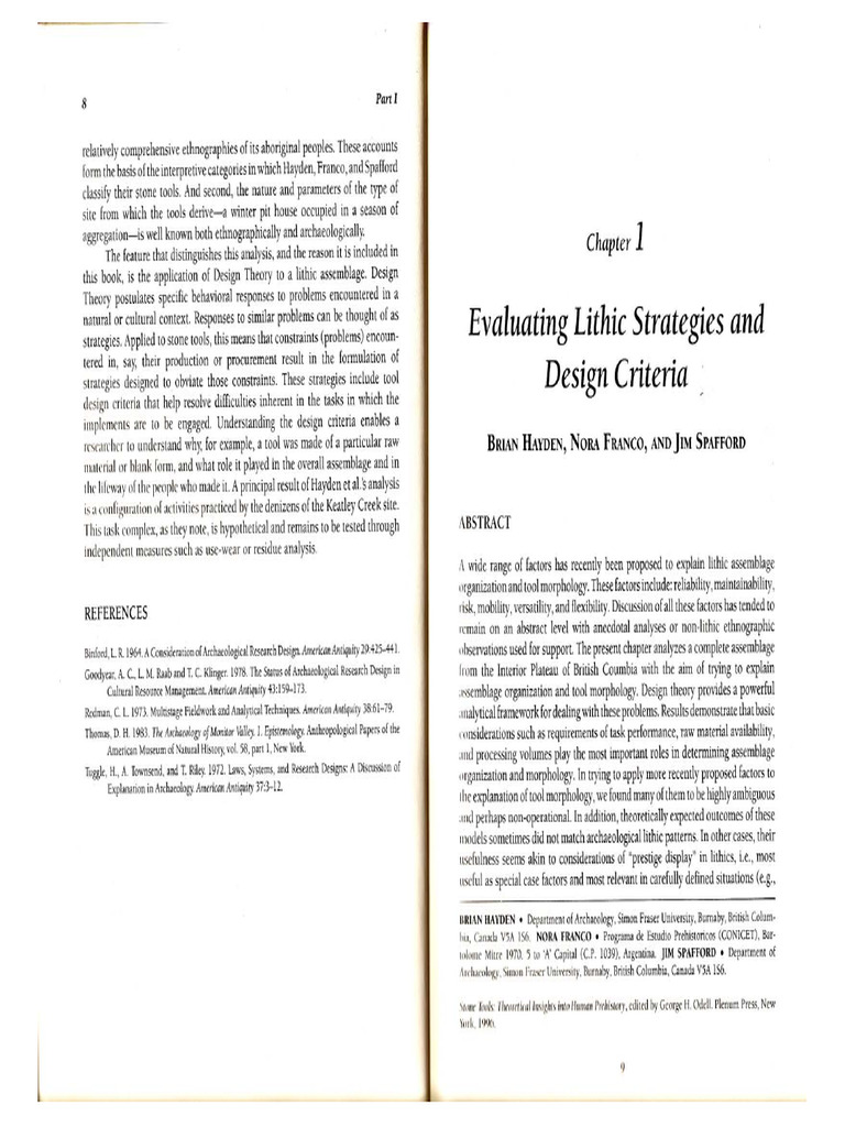 Hayden Franco y Spafford et al 1996 | PDF