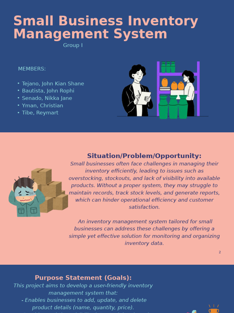 Small Business Inventory Management System 1 | PDF | Databases | Inventory
