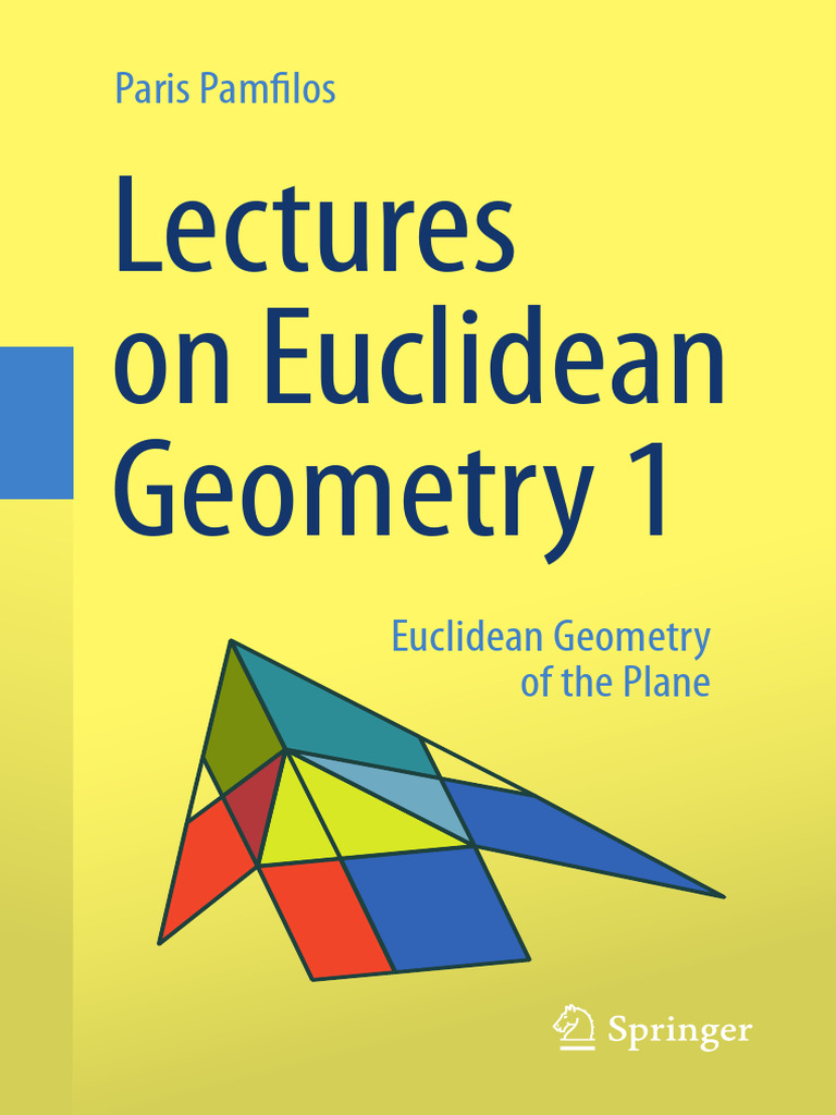 Lectures On Euclidean Geometry Volume-1-Springer | PDF | Line (Geometry ...