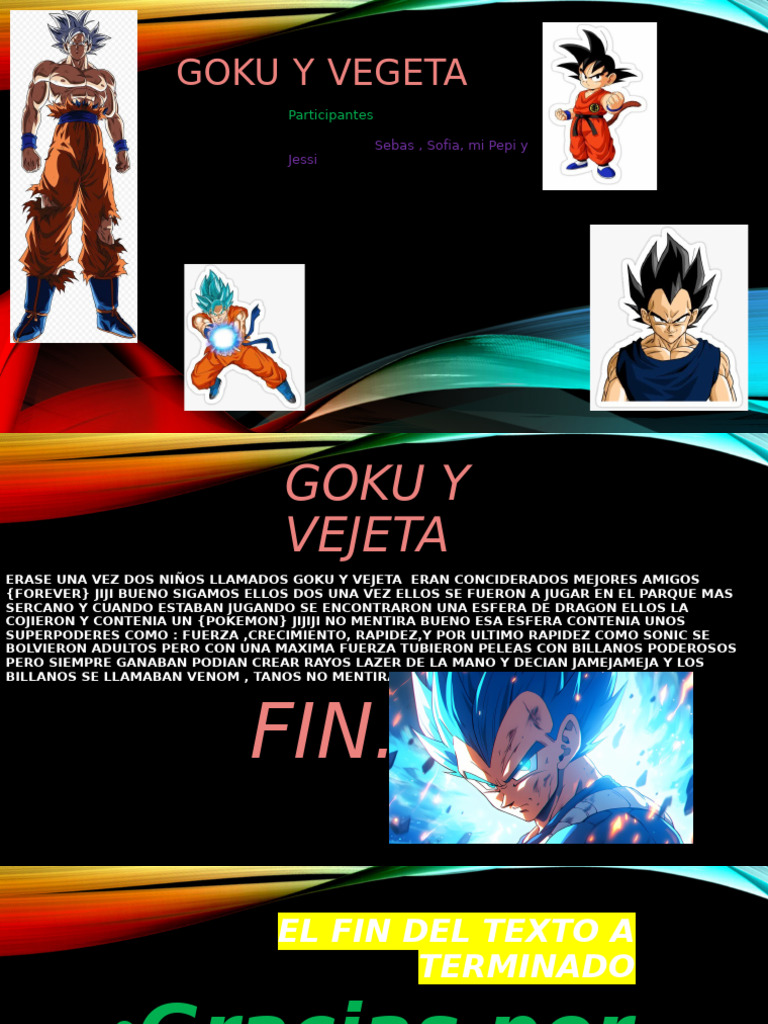 Goku y Vegeta | PDF