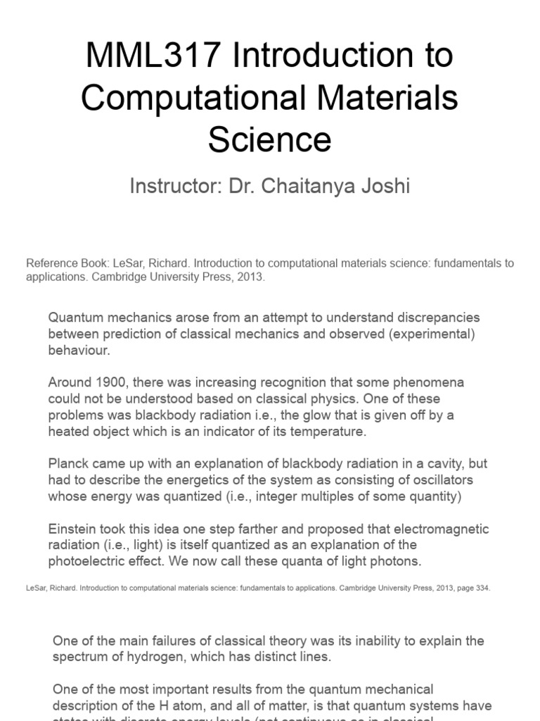 4.electronic Structure Methods | PDF | Chemical Bond | Quantum Mechanics