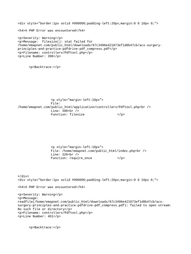 Acs Surgery Principles and Practice Pdfdrive PDF Compress | PDF