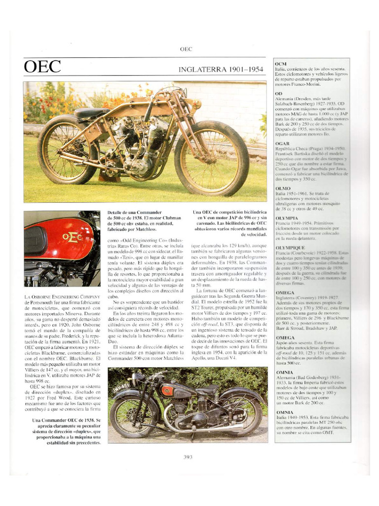 13 - La Enciclopedia de Las Motocicletas - Roger Hicks (Marcas de Moto ...