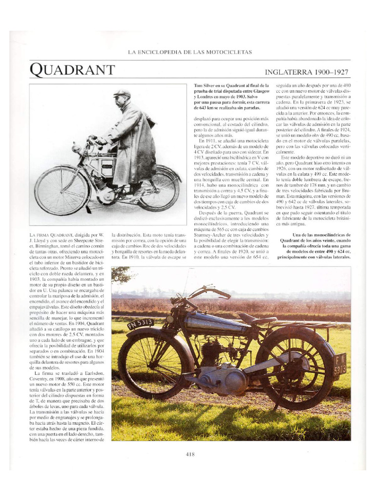 14 - La Enciclopedia de Las Motocicletas - Roger Hicks (Marcas de Moto ...