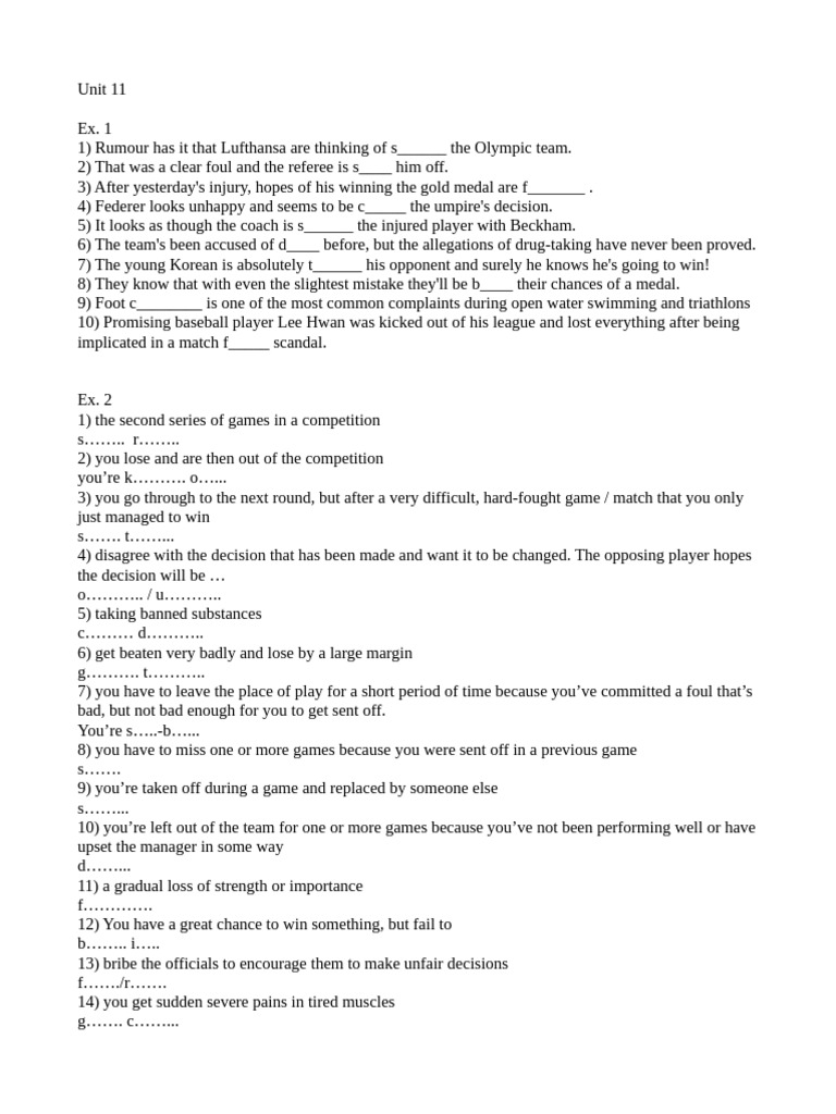 Outcomes C1 Unit 11 Revision | PDF | Psychology | Psychological Concepts