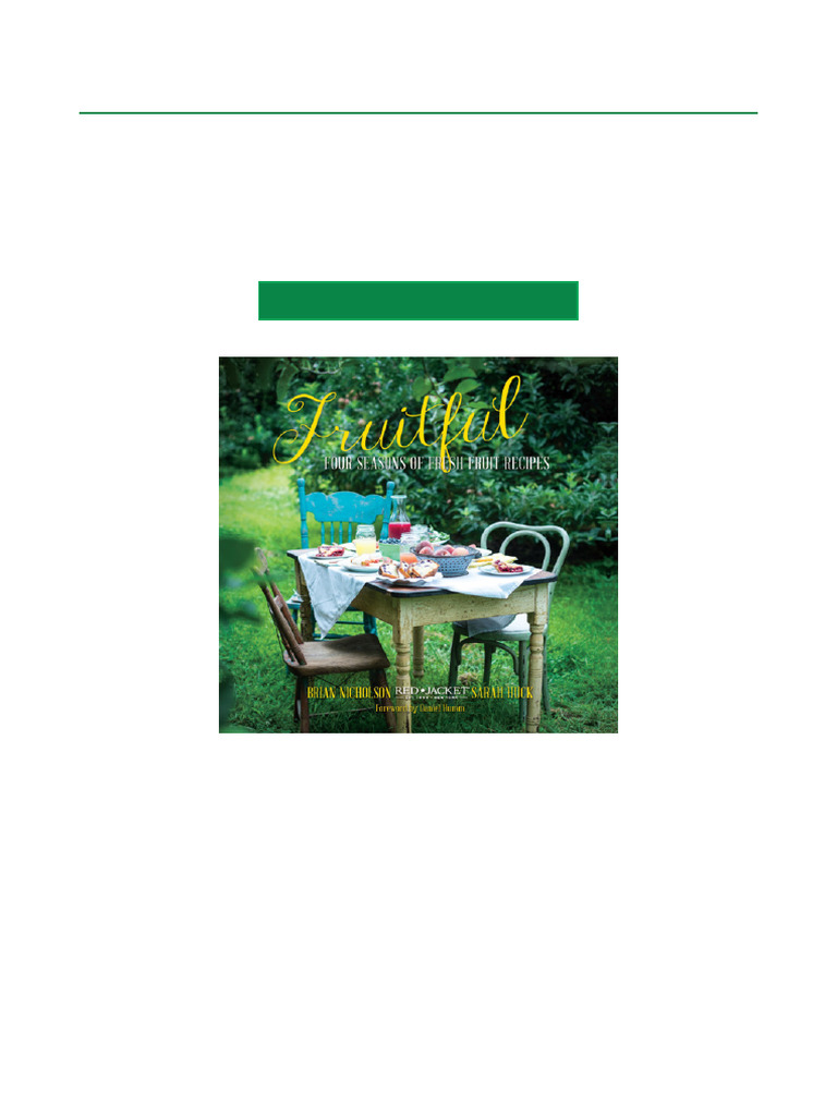 Get Yours Fruitful Four Seasons of Fresh Fruit Recipes Free Ebook ...