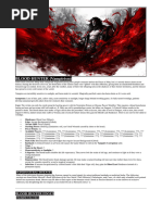 Revised Blood Potency Table for VTM | PDF | Vampires | Tabletop Games