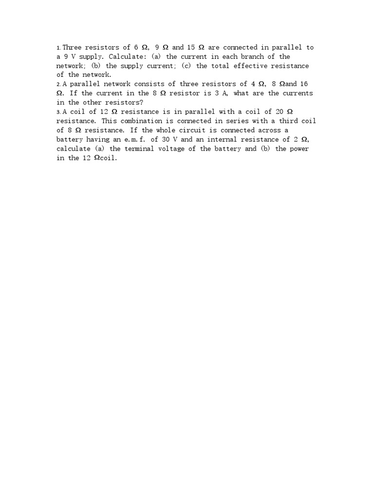 EEE 201 practice_124027_091937 | PDF