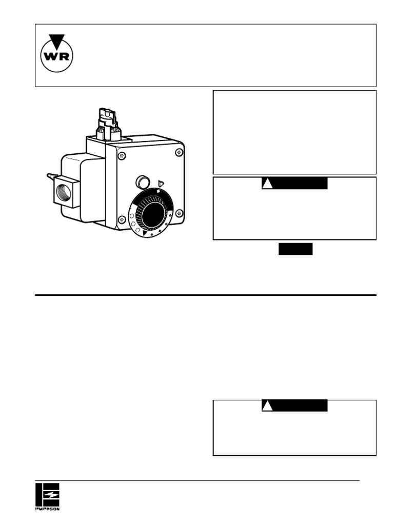 37c72u Water Heater Thermostat Control Instruction Sheet en Us 1569502 ...