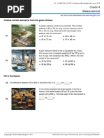Grade 3 Measuring Mass Worksheet | PDF