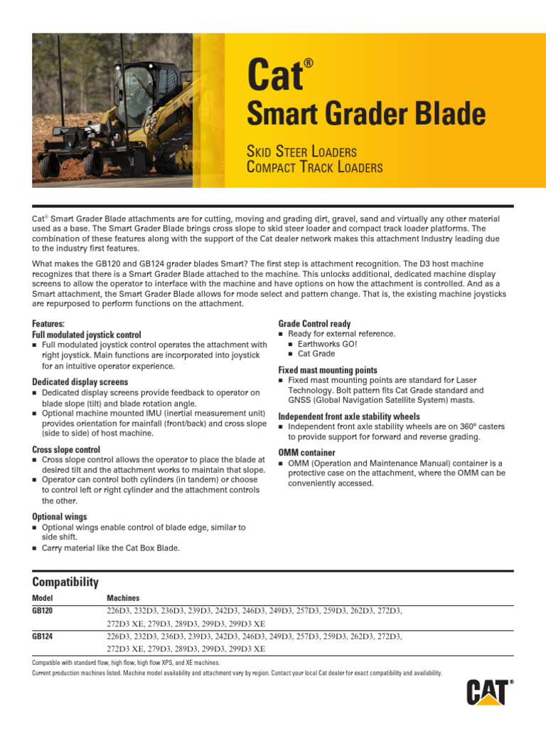 CAT Document | PDF | Loader (Equipment) | Equipment