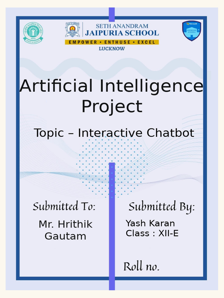 Interactive Chatbot Project Overview | PDF | Software Testing | Parsing