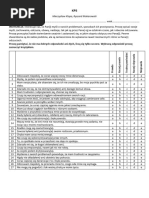 MSEI Wielowymiarowy Kwestionariusz Samooceny Multidimensional Self-Esteem Inventory | PDF