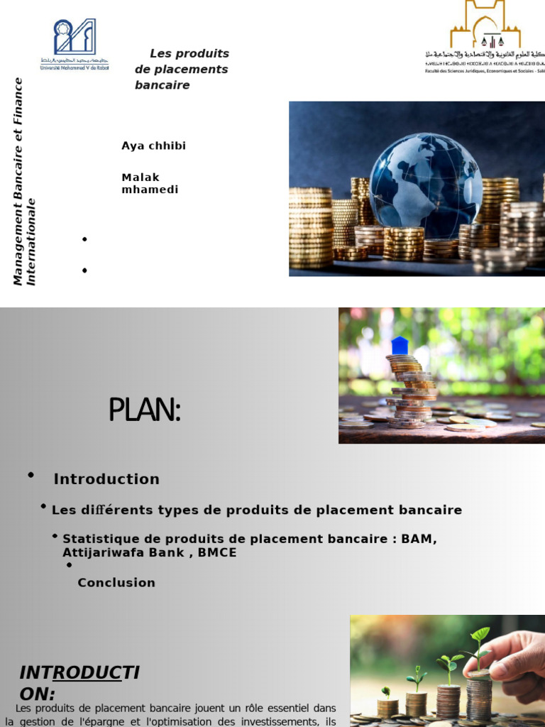 Produits de placement bancaire au Maroc | PDF | Banques | Obligation ...