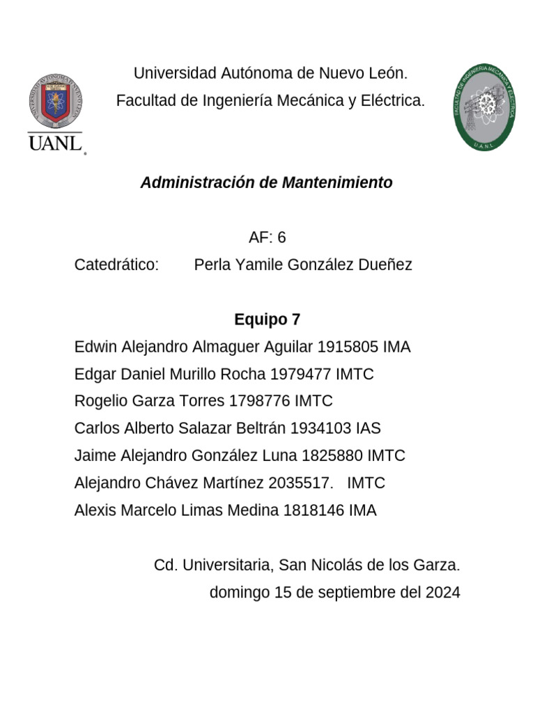 Resumen Af6 | PDF | Planificación