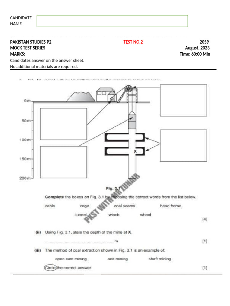 Mineral Resource Work Sheets | PDF | Minerals | Ore