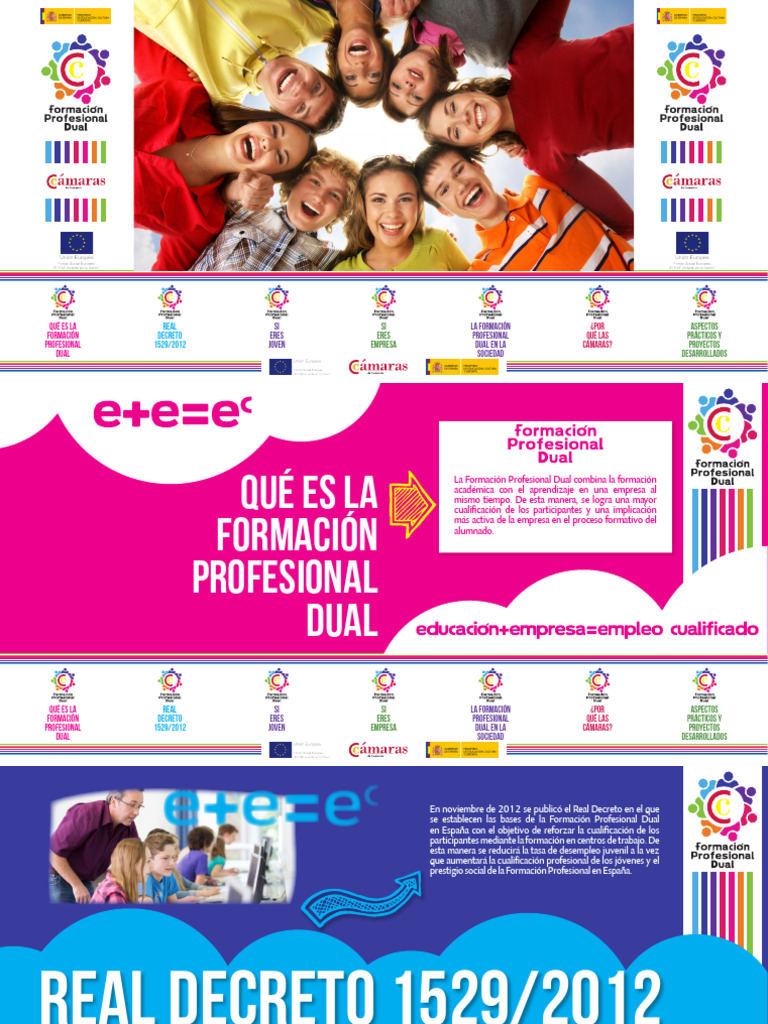 Formación Profesional Dual en España | PDF | Educación vocacional | Empleo