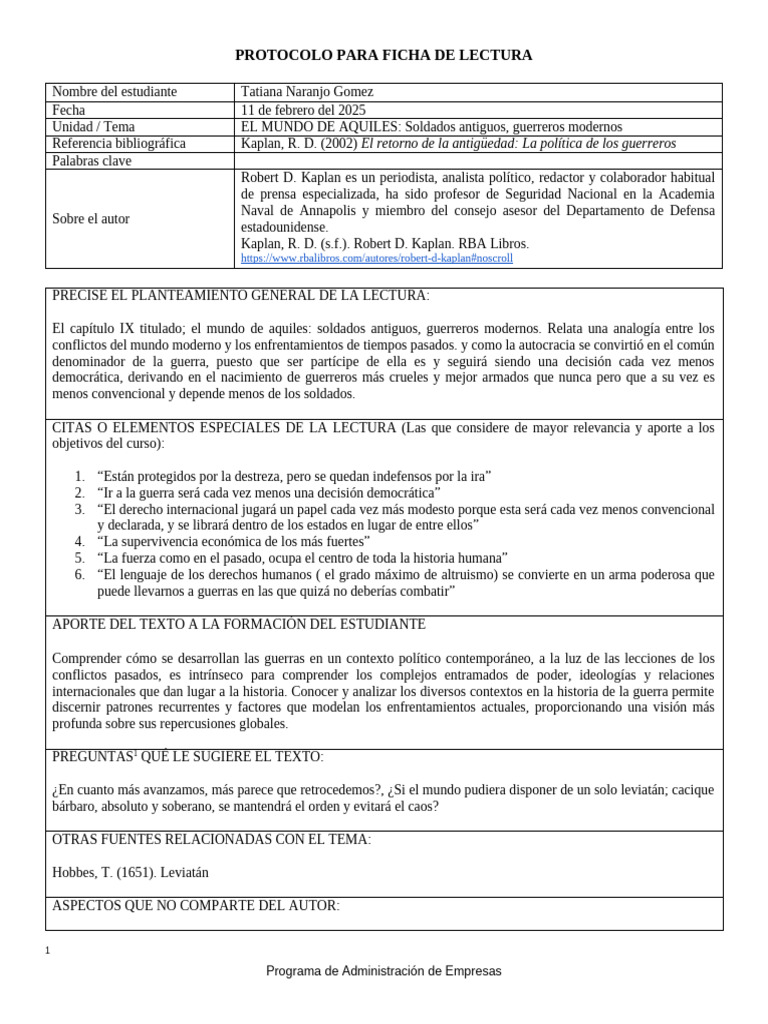 Formato Ficha de Lect | PDF