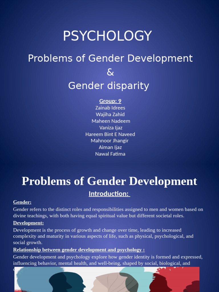 Psychology | PDF | Gender | Gender Studies