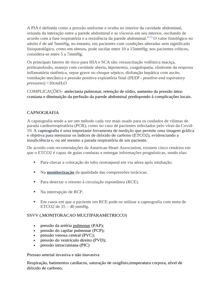 Pia J Capnografia J SSVV | PDF