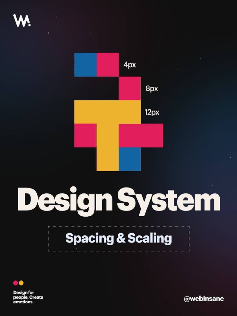 Design System Spacing and Scaling | PDF