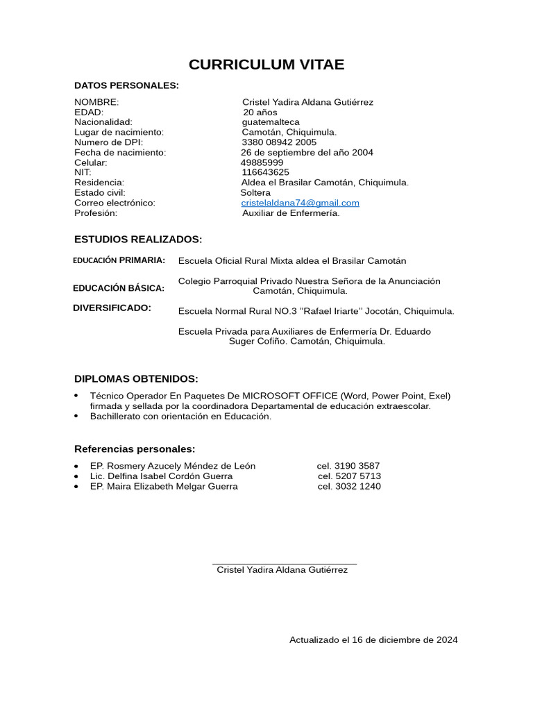 CURRICULUM_VITAE_cristel[2] | PDF