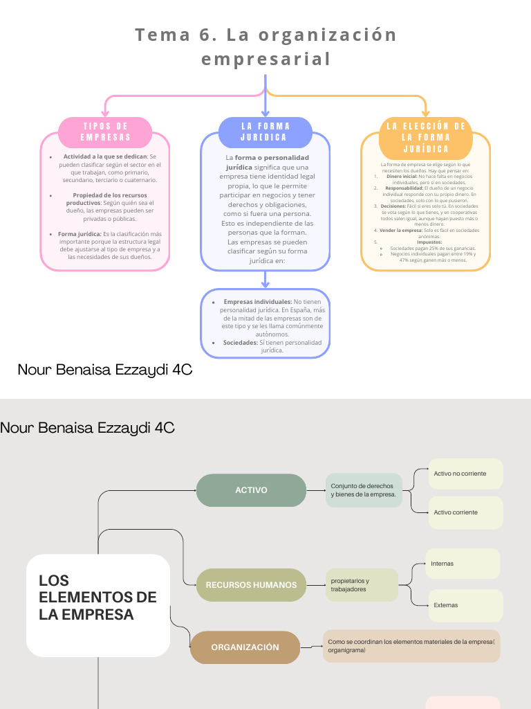 Mapa Conceptual Esquema Textos Creativo Multicolor PDF | PDF | Impuestos | Business
