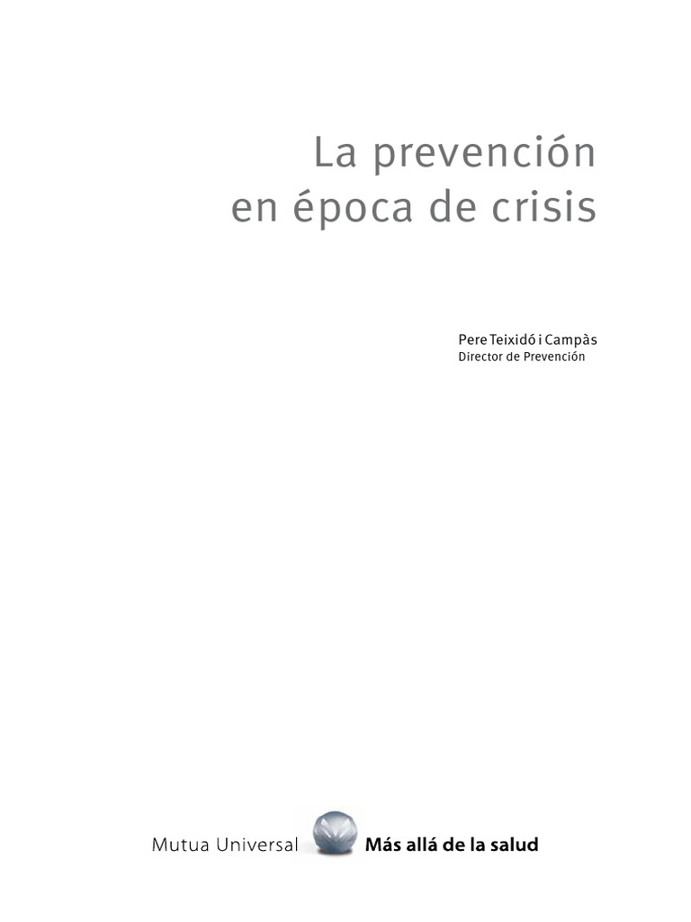 Prevención Empresarial en Crisis Económica | PDF | Business ...