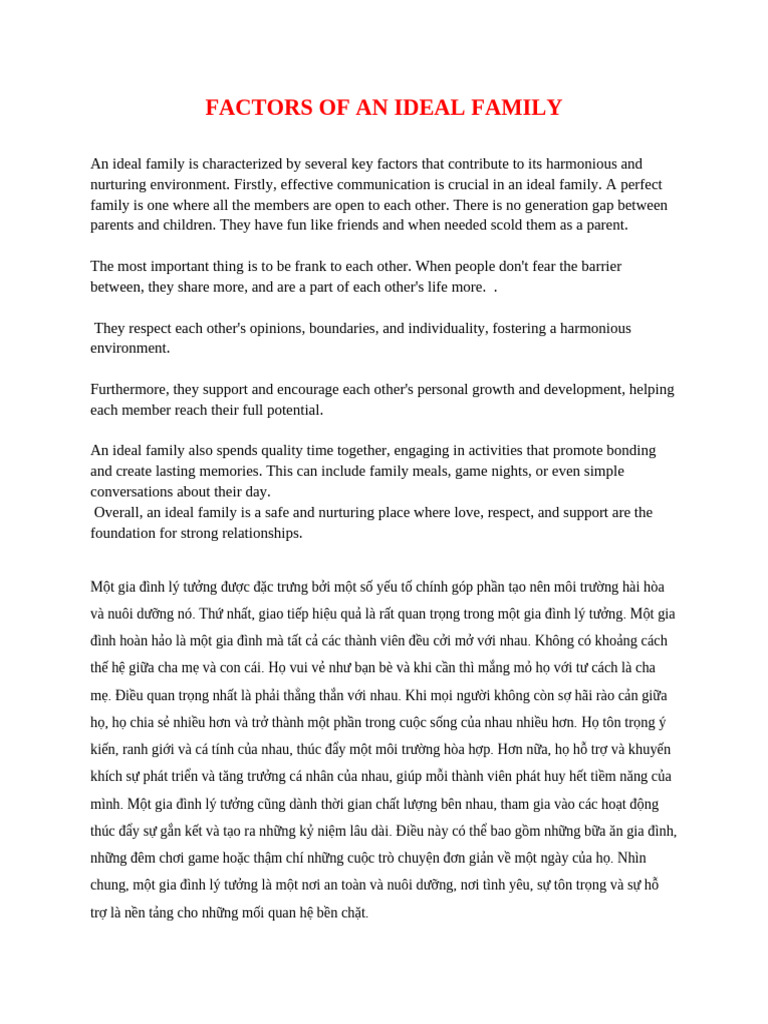 Factors of An Ideal Family | PDF