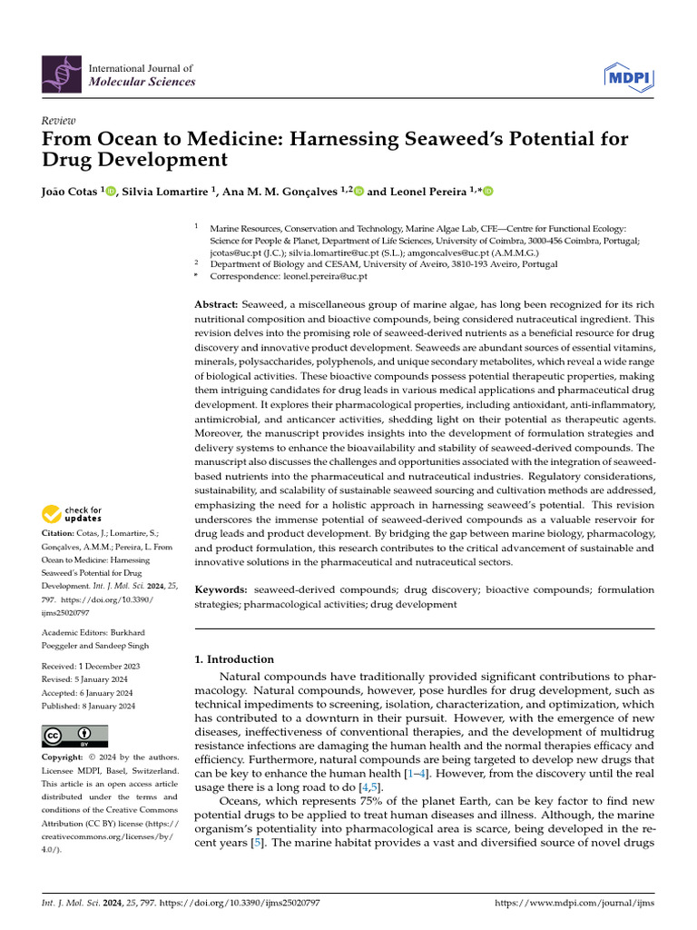 From_Ocean_to_Medicine_Harnessing_Seaweeds_Potent | PDF ...