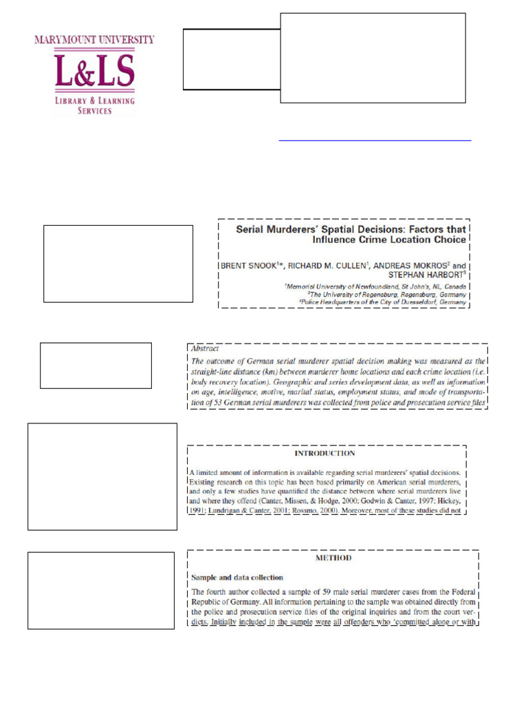 Major Parts of a Research Article | PDF