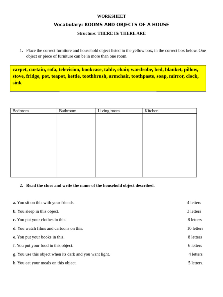 WORKSHEET Plan de Lec'ie 2 | PDF