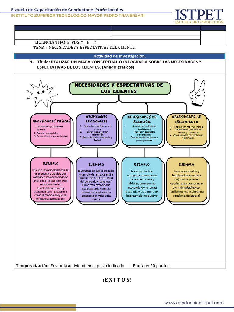 Mapa Conceptual: Cliente y Expectativas | PDF