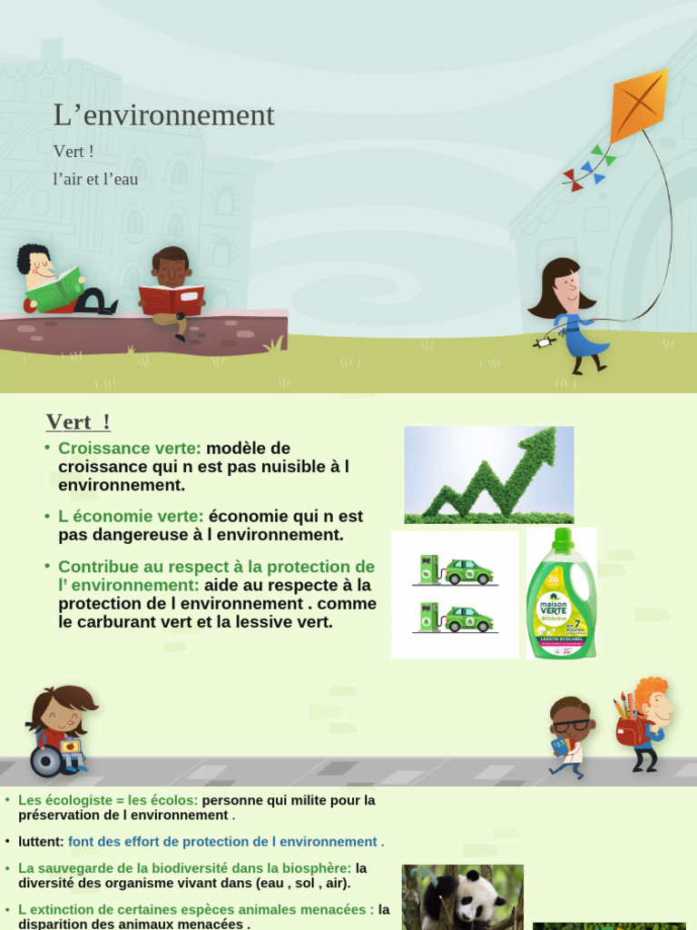 L'Environnement | PDF | la pollution | Environnement naturel