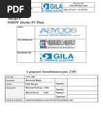 Sample Demob Plan | PDF | Incident Command System